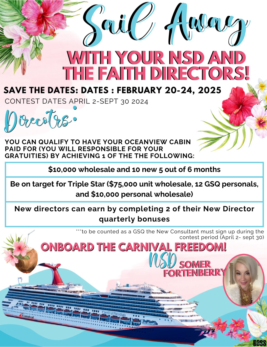 .October- Court of Sales & Sharing Double Credit