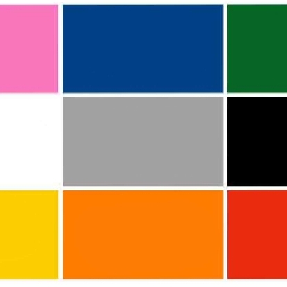 Los colores francés