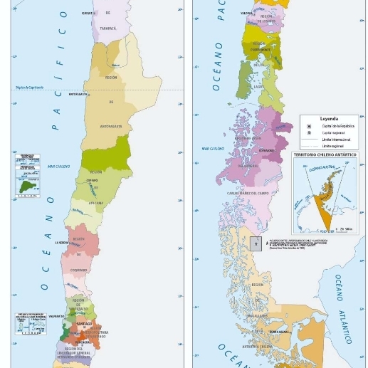 orden regiones de chile