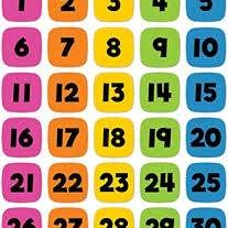 Números del 1 al 30