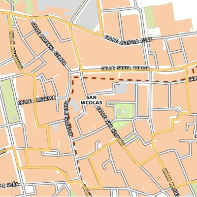 Callejero San Nicolás
