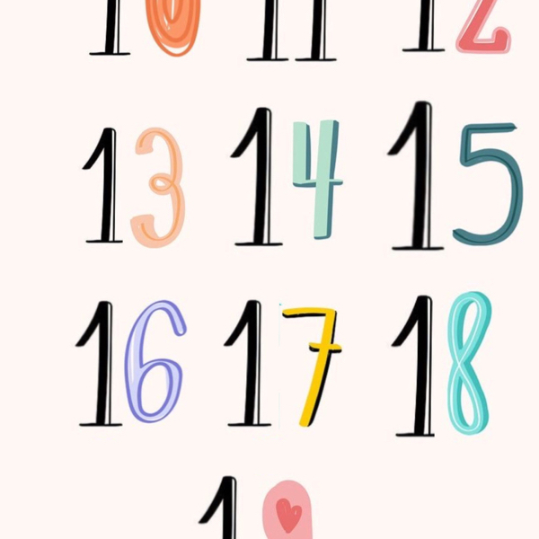 Números inglés 10-19 — Juego de Quiz | Kharty