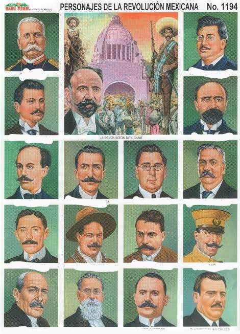 La Revolucion Mexicana Personajes Personajes | Fondo Editorial De