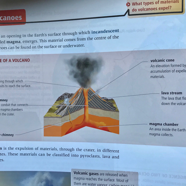 STRUCTURE OF A VULCANO