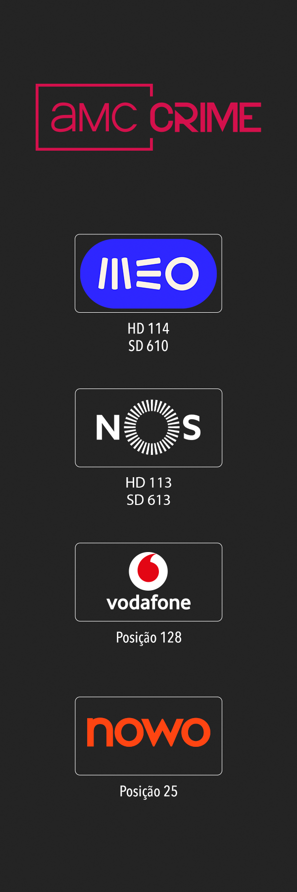 AMC CRIME - O Teu AMC